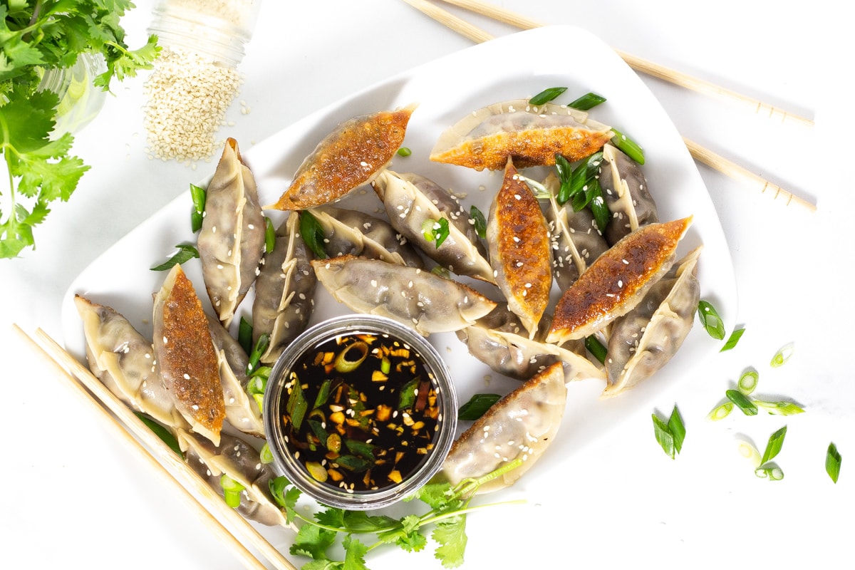 Simple Vegan Dumplings | Midwest Foodie