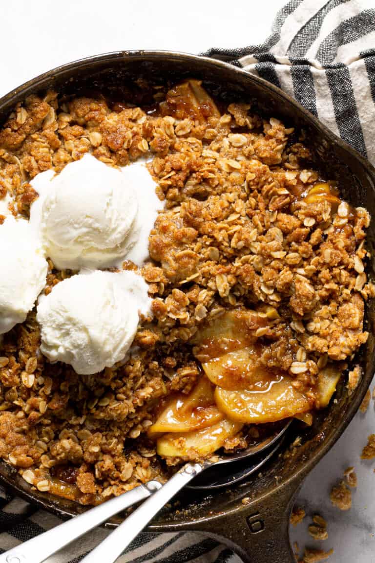 Homemade Apple Crisp - Midwest Foodie