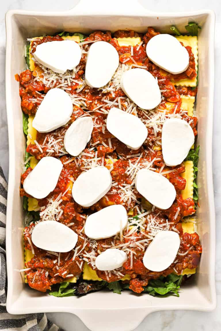 Easy Ravioli Lasagna Recipe | Midwest Foodie