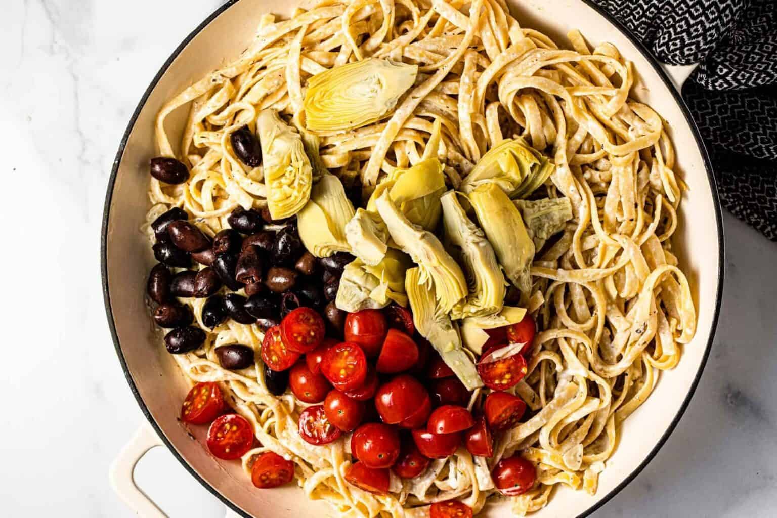 15 Minute Greek Pasta - Midwest Foodie