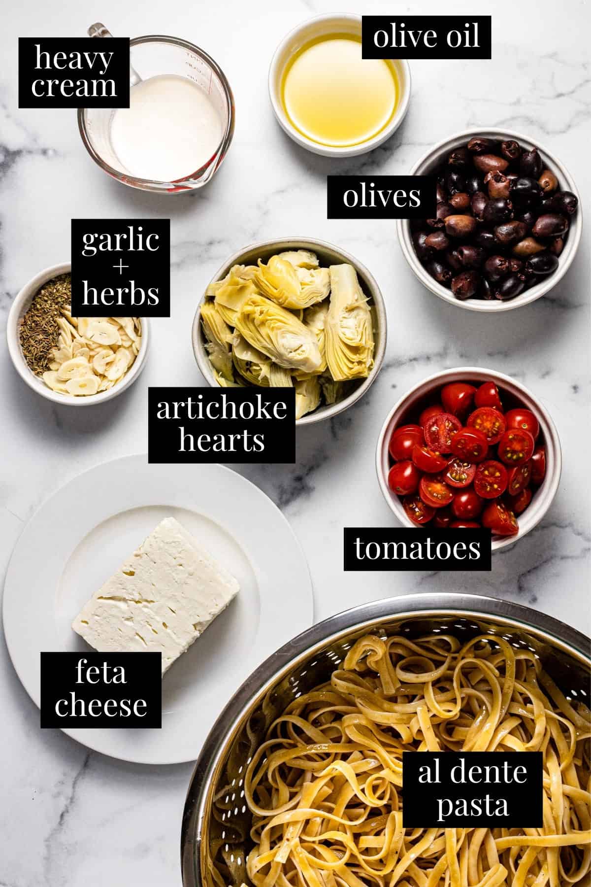15 Minute Greek Pasta - Midwest Foodie