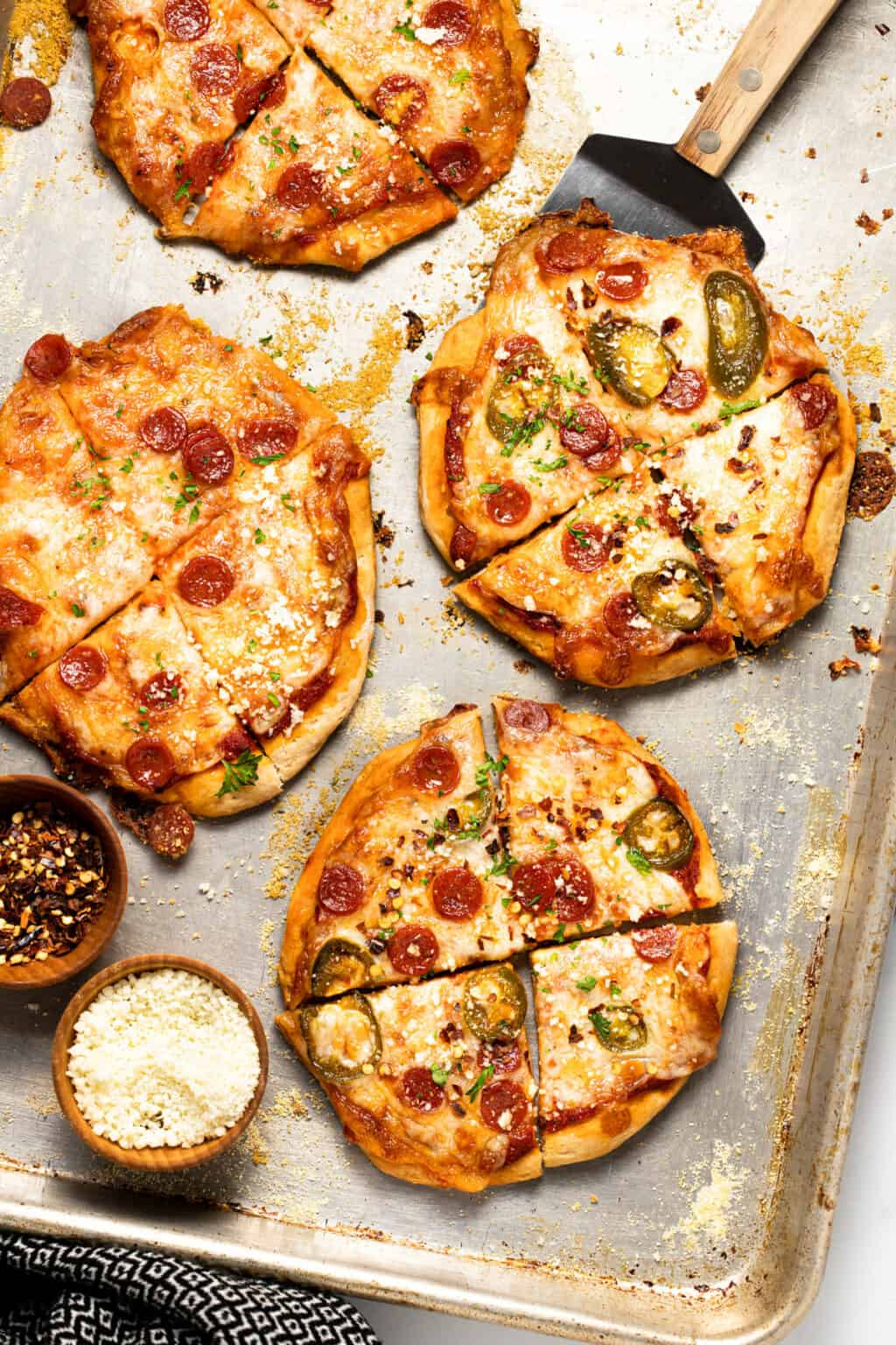 4 Ingredient Mini Pizza Recipe - Midwest Foodie