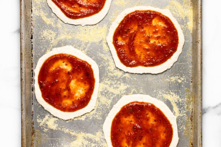4 Ingredient Mini Pizza Recipe - Midwest Foodie