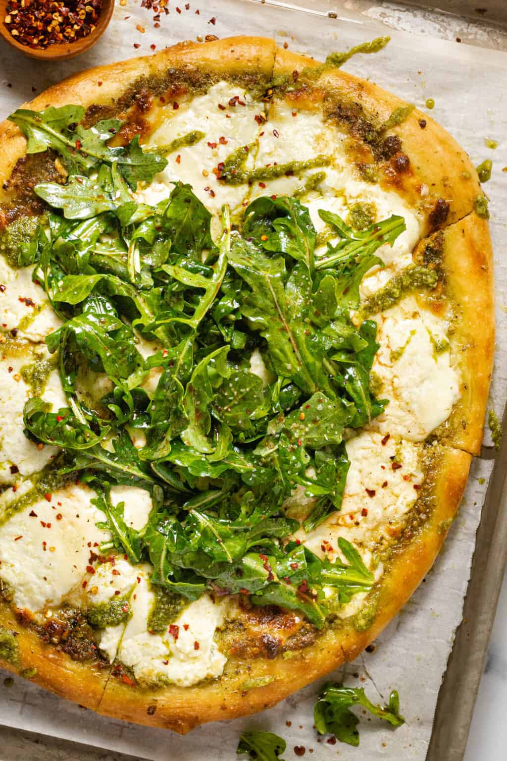 20 Minute Burrata Pizza - Midwest Foodie