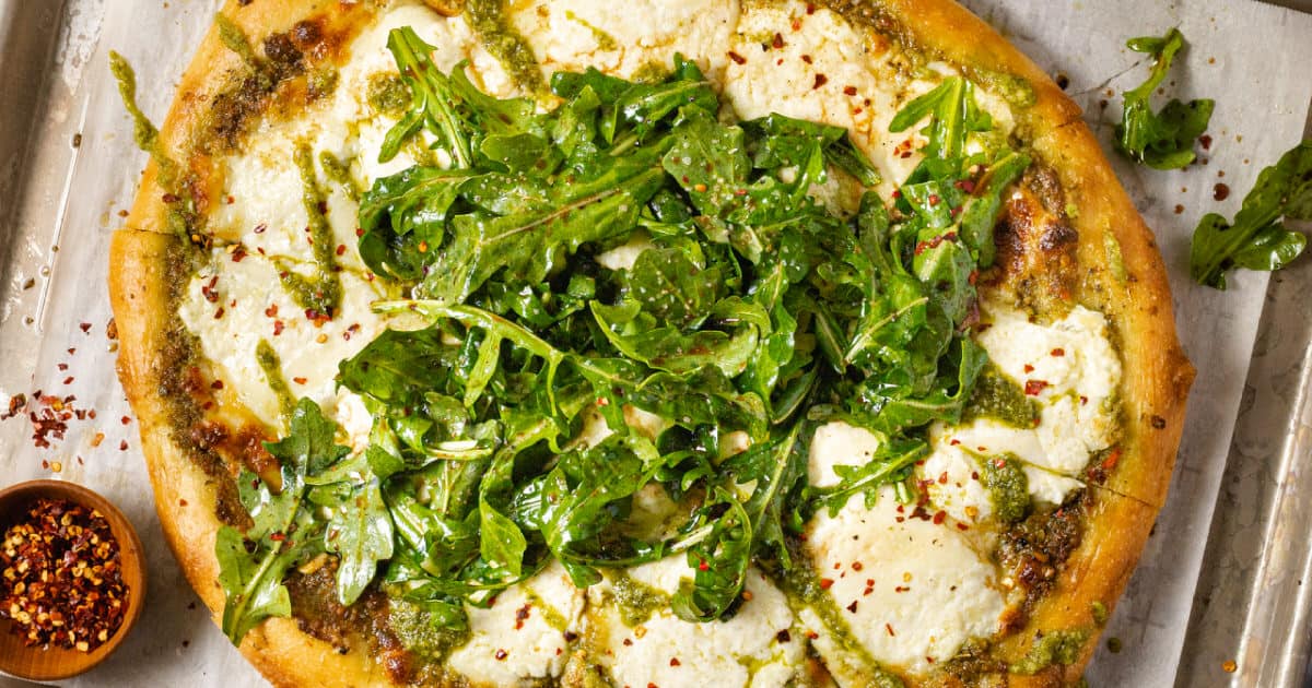 20 Minute Burrata Pizza - Midwest Foodie