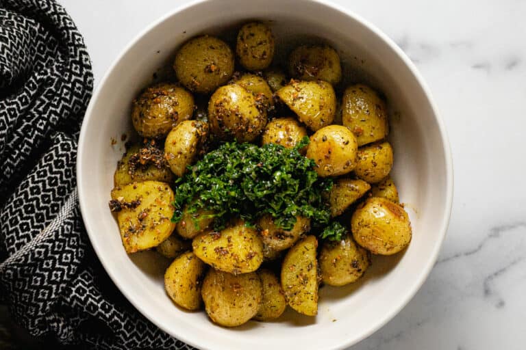 Roasted Baby Potatoes - Midwest Foodie