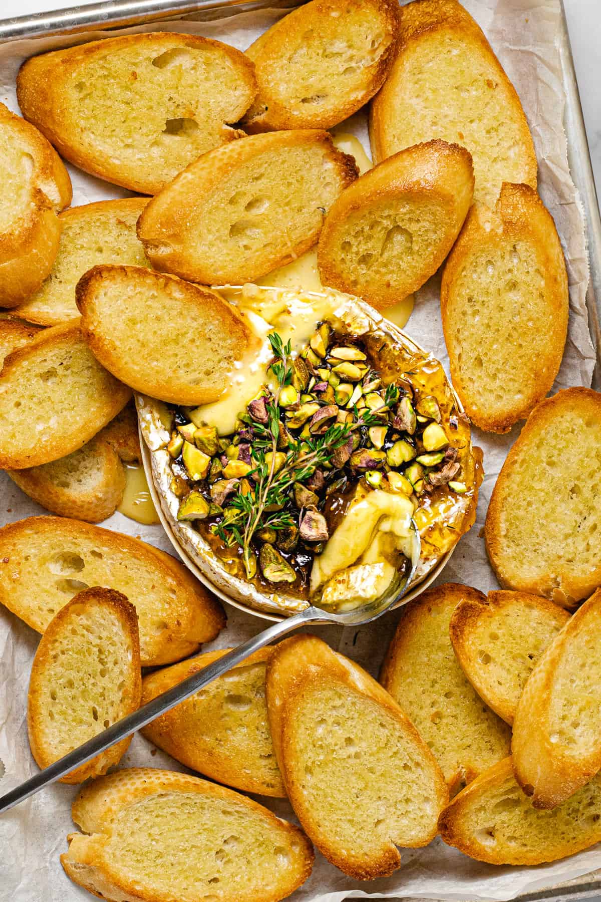 The Easiest Baked Brie with Jam - Midwest Foodie