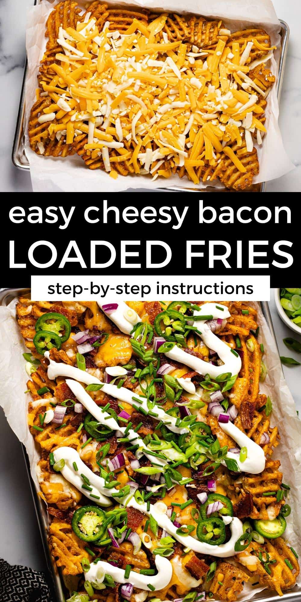 The Easiest Loaded Fries - Midwest Foodie
