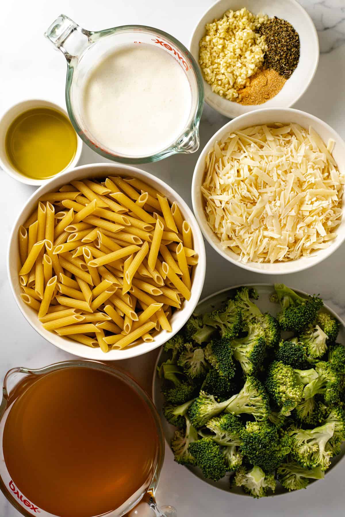 Creamy Garlic Parmesan Instant Pot Pasta with Broccoli - Midwest Foodie