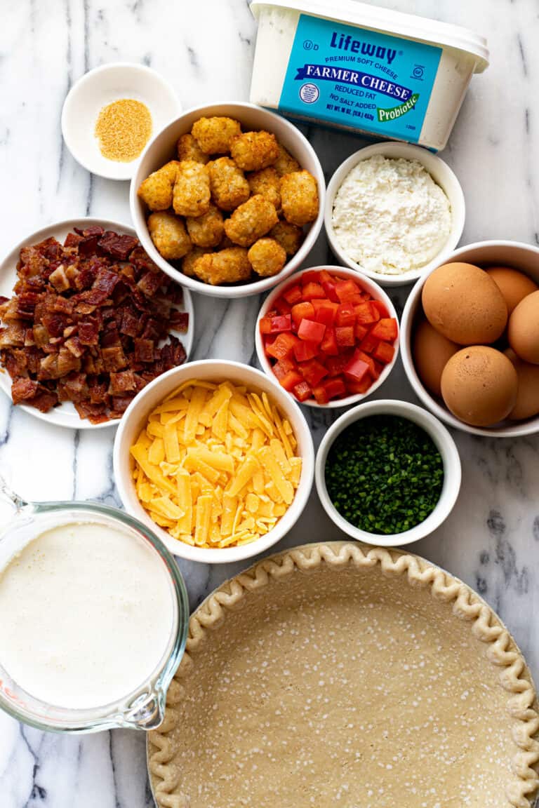 The Easiest Breakfast Quiche Recipe - Midwest Foodie