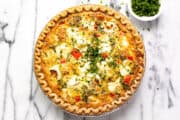 The Easiest Breakfast Quiche Recipe - Midwest Foodie