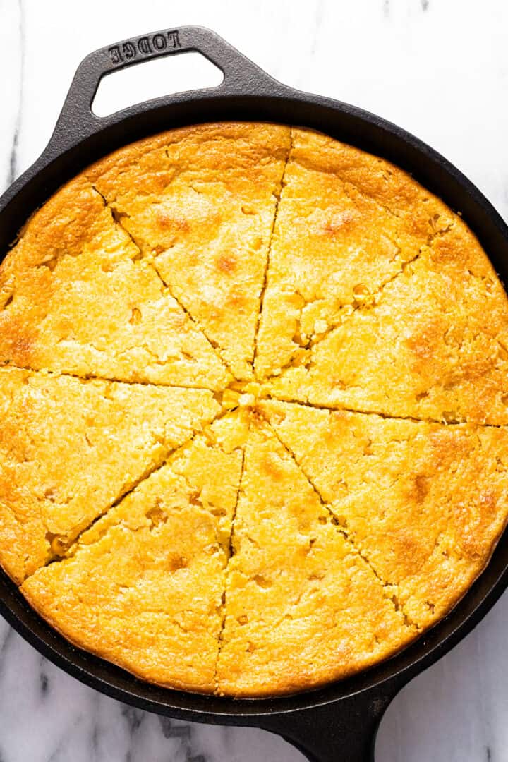 Easy One Pan Cornbread Casserole - Midwest Foodie