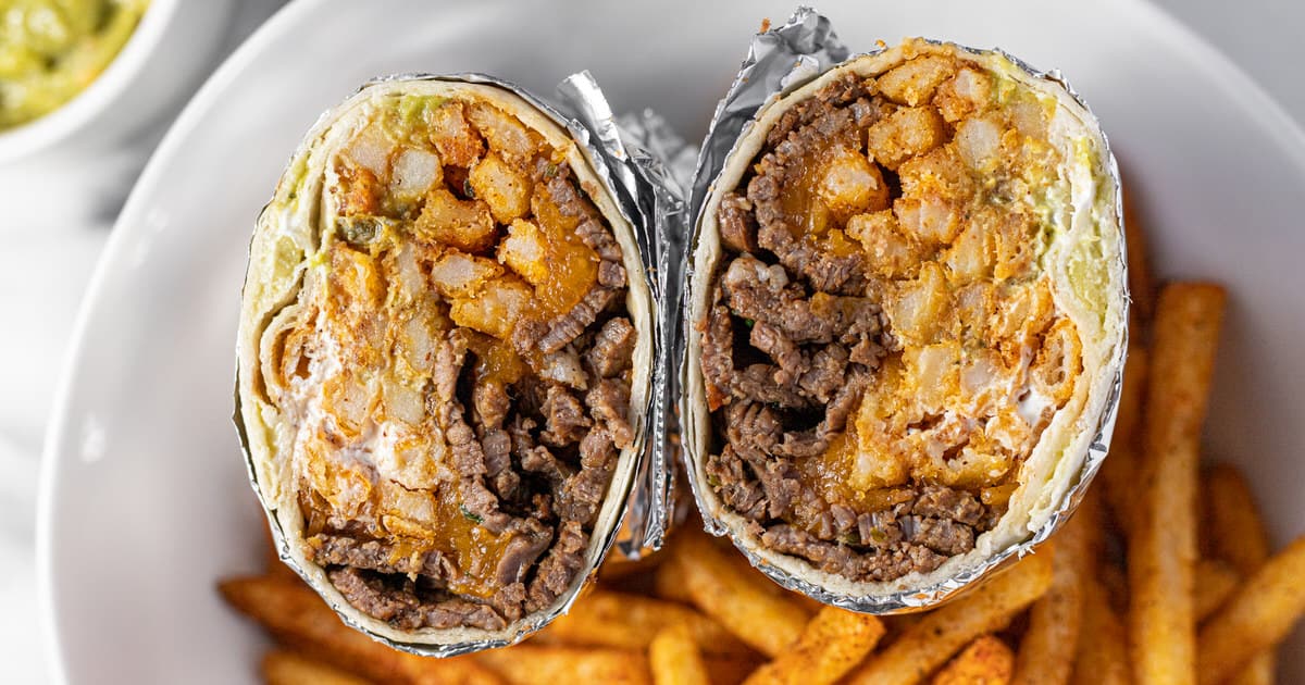 Easy California Burrito Recipe - Midwest Foodie