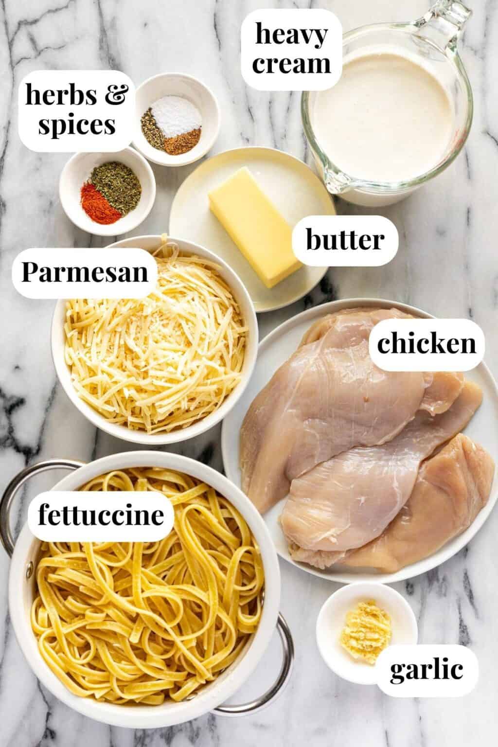 The Easiest Chicken Alfredo Recipe - Midwest Foodie