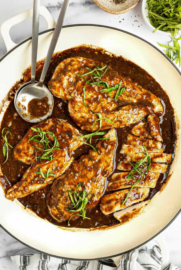 The Best Easy Balsamic Chicken Recipe - Midwest Foodie