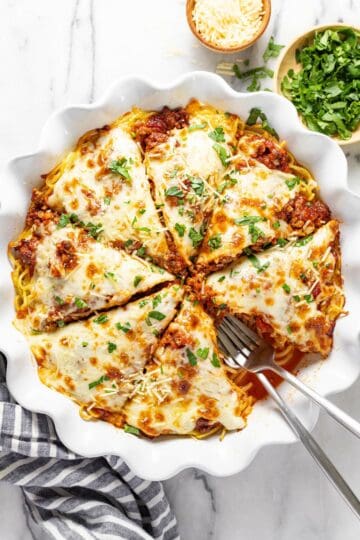 Easy Spaghetti Pie Recipe - Midwest Foodie