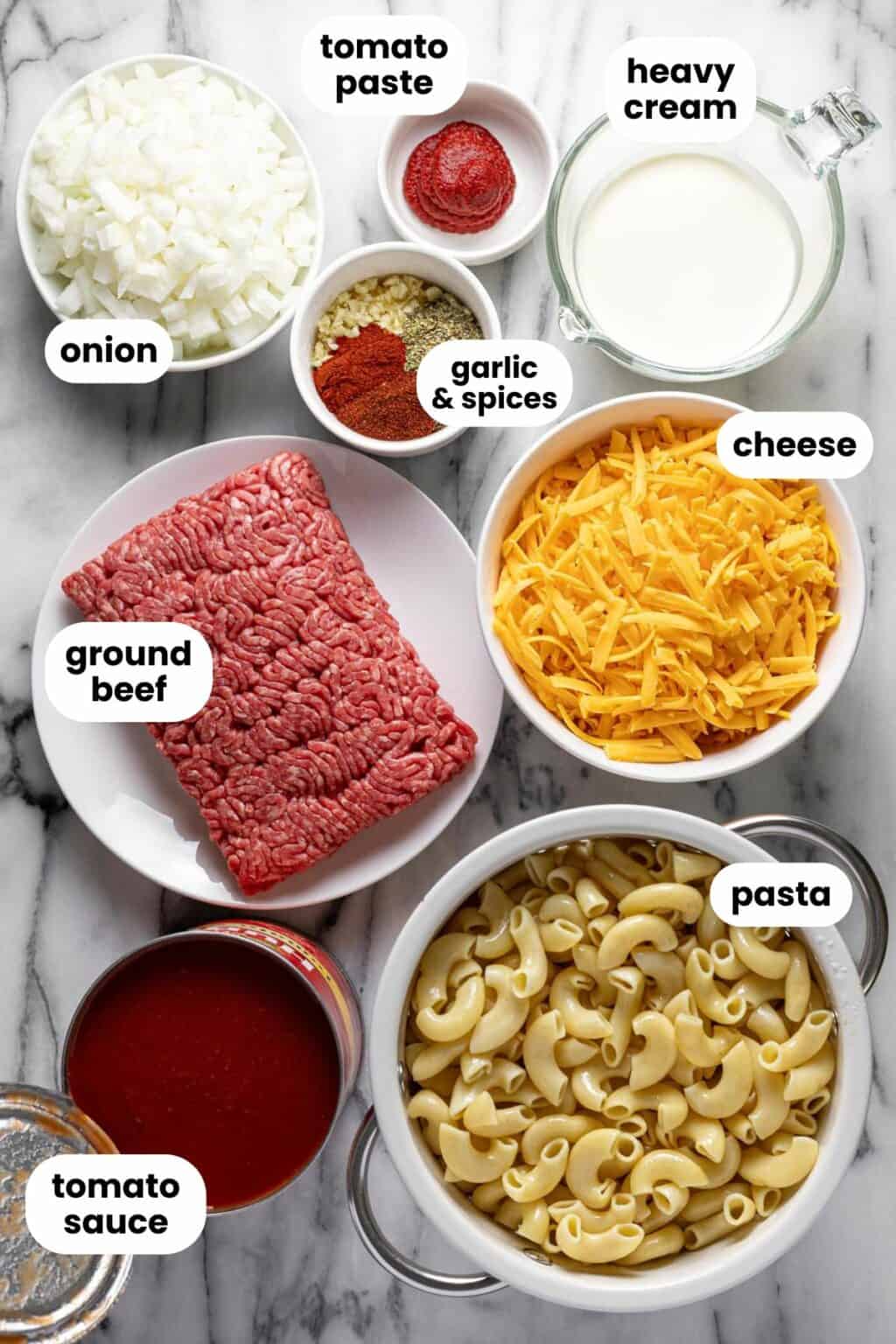 The Easiest Beefaroni Recipe - Midwest Foodie