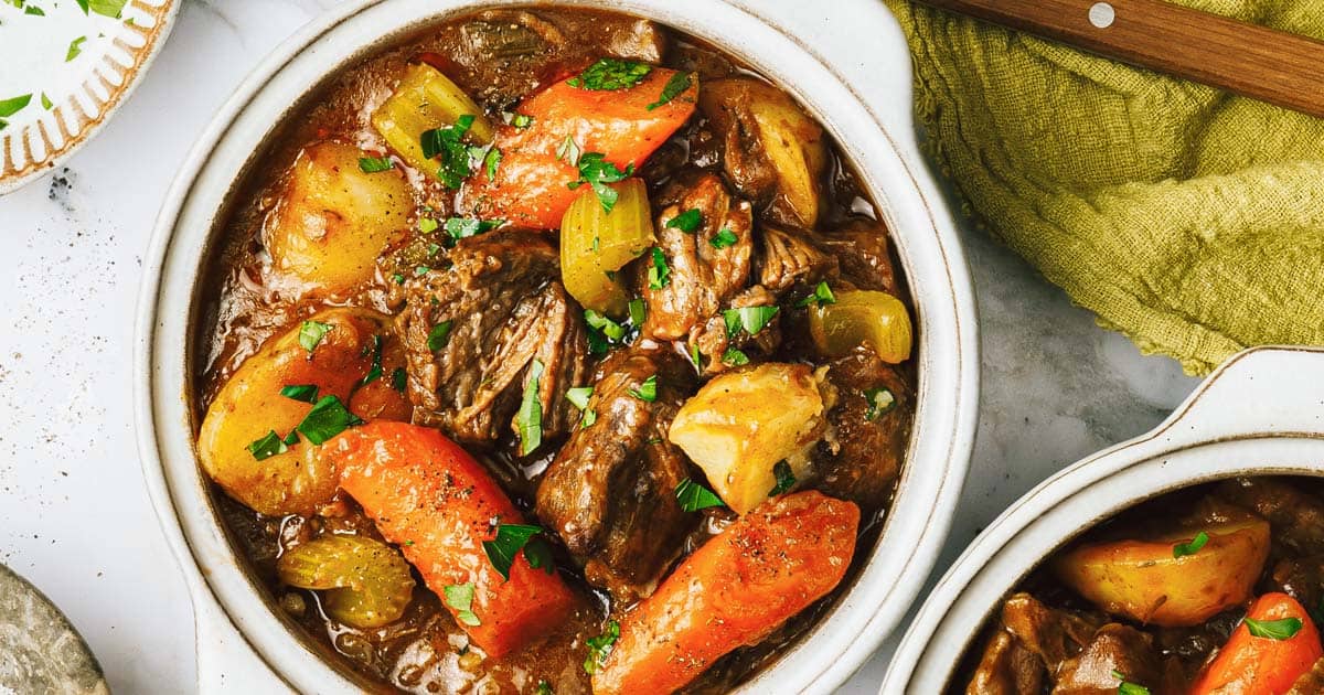 Dutch Oven Beef Stew Recipe - Midwest Foodie