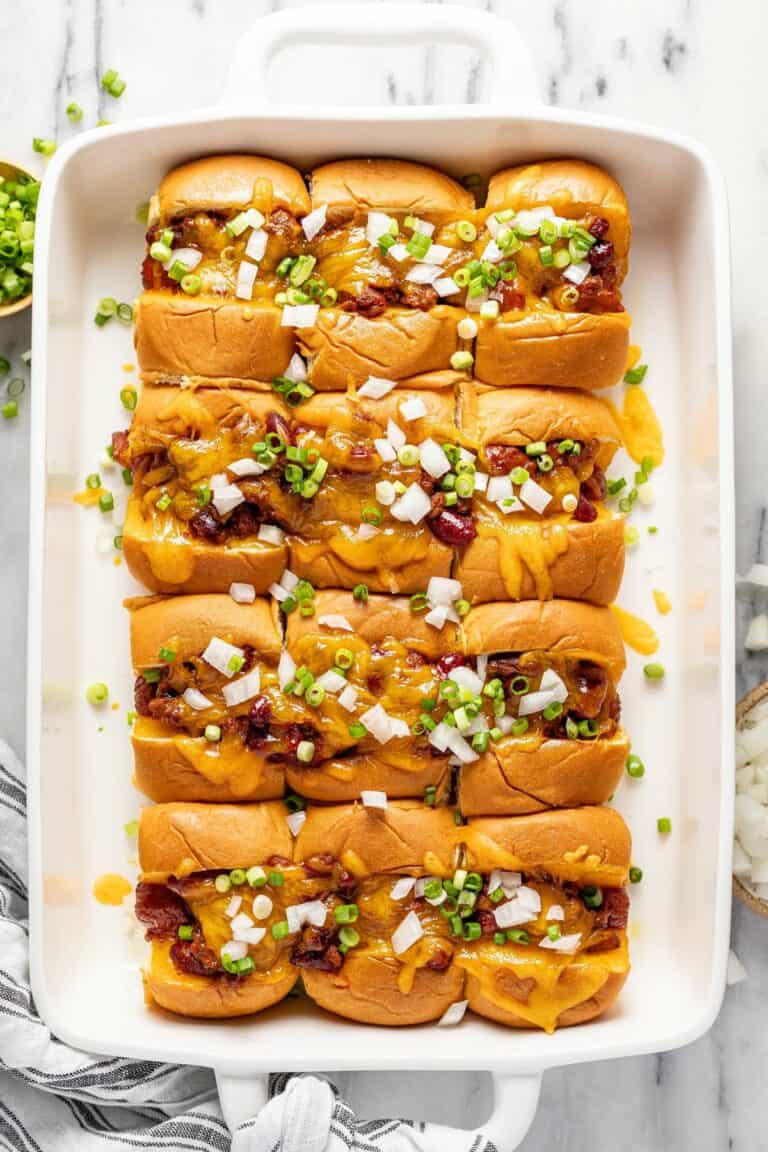 Mini Chili Cheese Dogs - Midwest Foodie