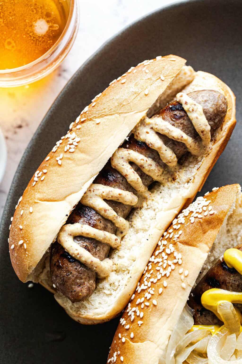 Easy Beer Brats - Midwest Foodie