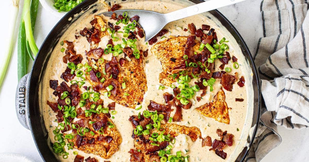 Creamy Jalapeno Popper Chicken - Midwest Foodie
