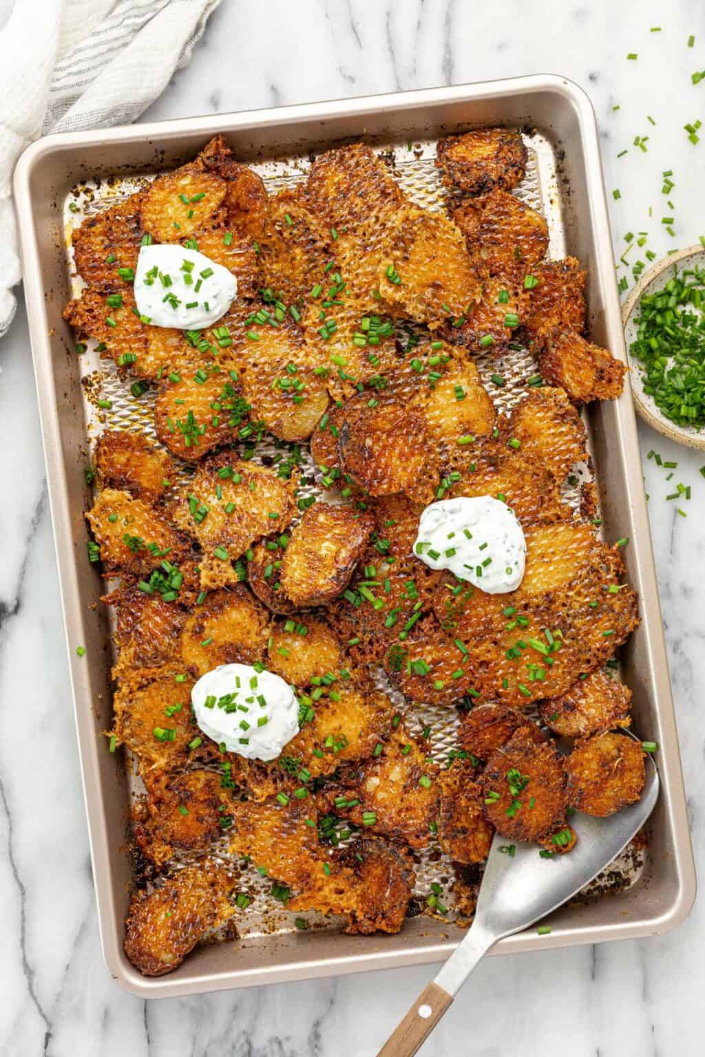 Oven Roasted Red Potatoes Recipe - Midwest Foodie